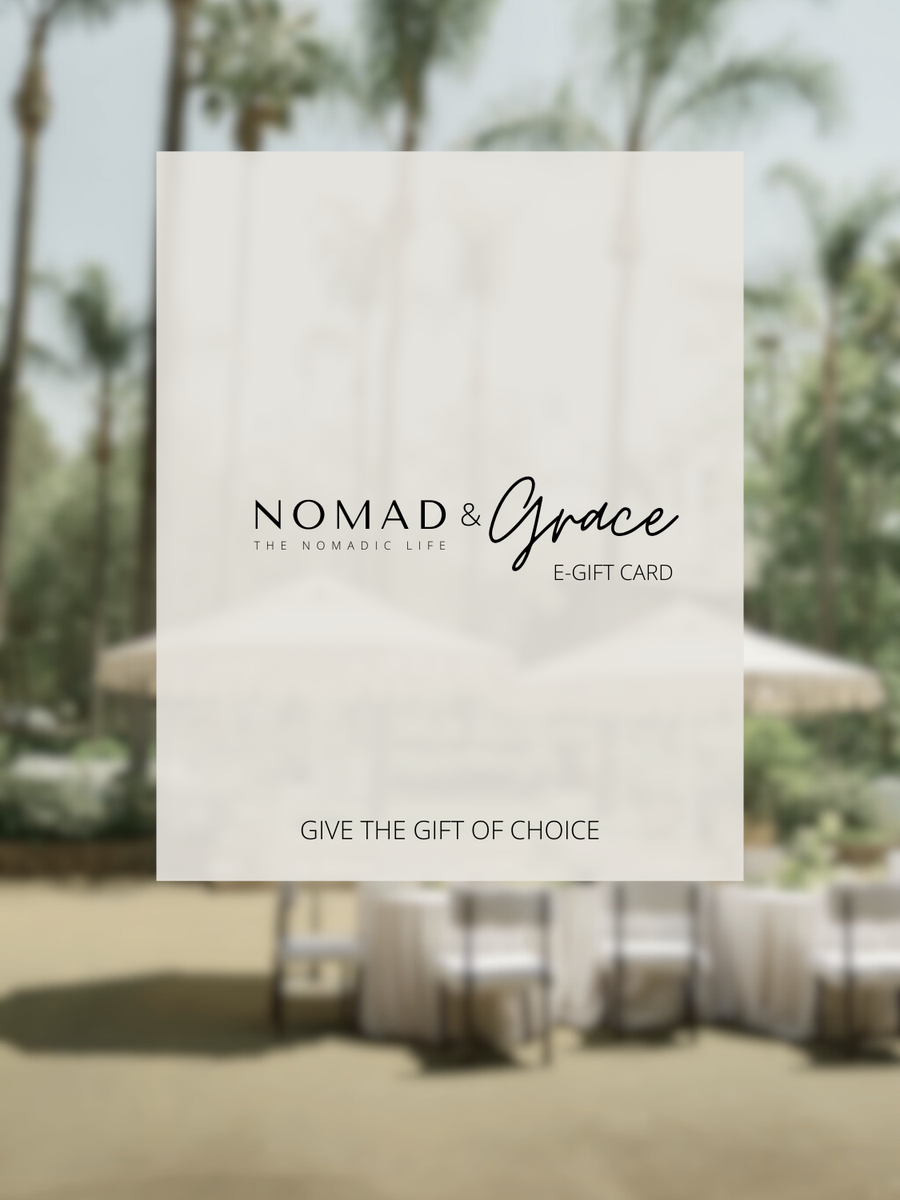 Nomad and Grace Digital Gift Card – Nomad & Grace SA